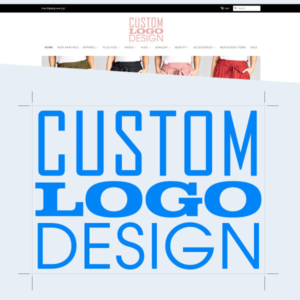 Custom Logo Design for Dropshipping | My Online Fashion Store